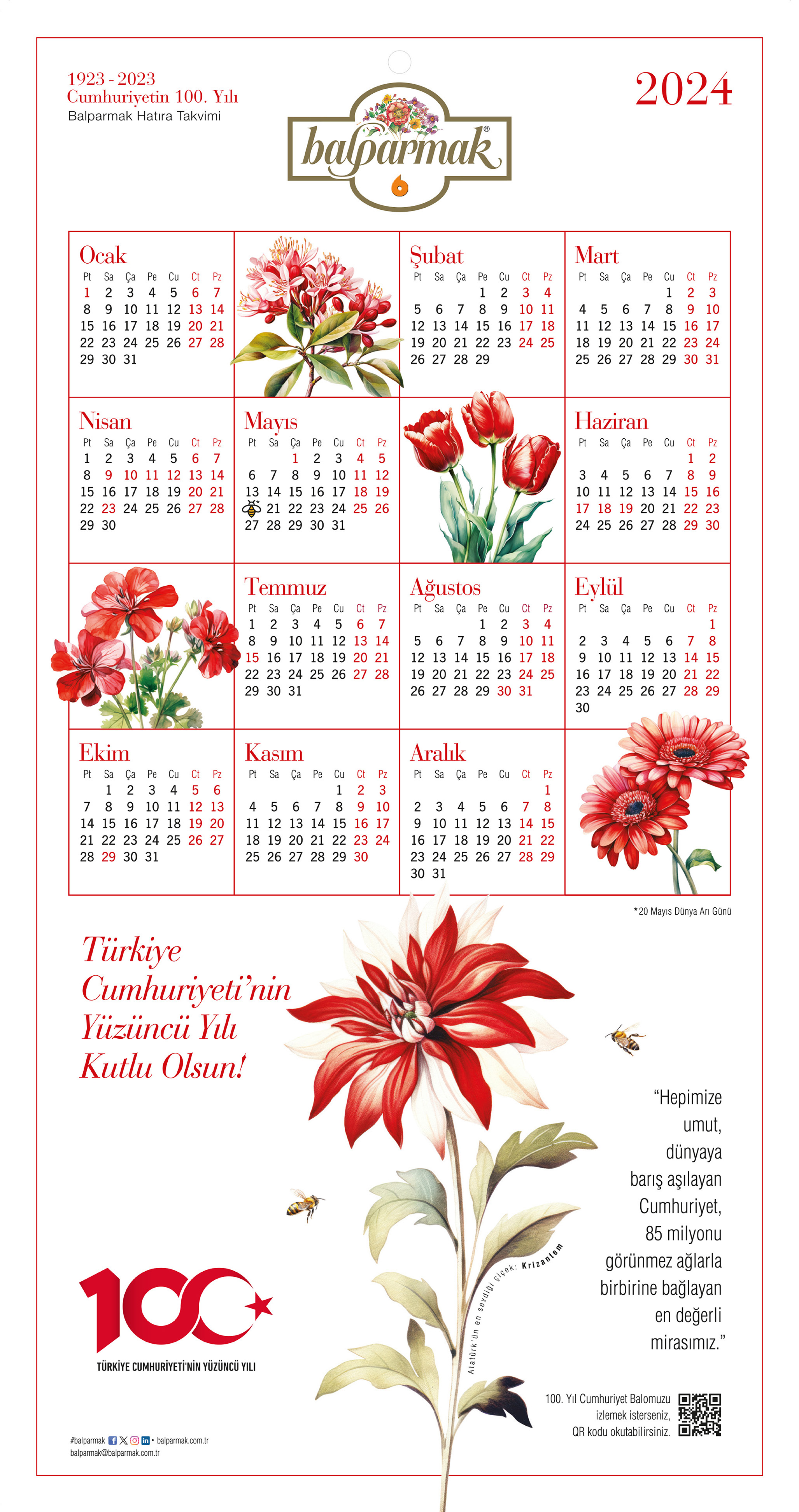 Balparmak Takvimi | Balparmak